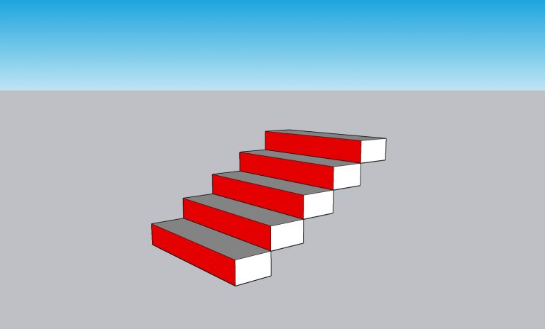 Escada em U: Passo a Passo de Como Fazer e Calcular - Projetou